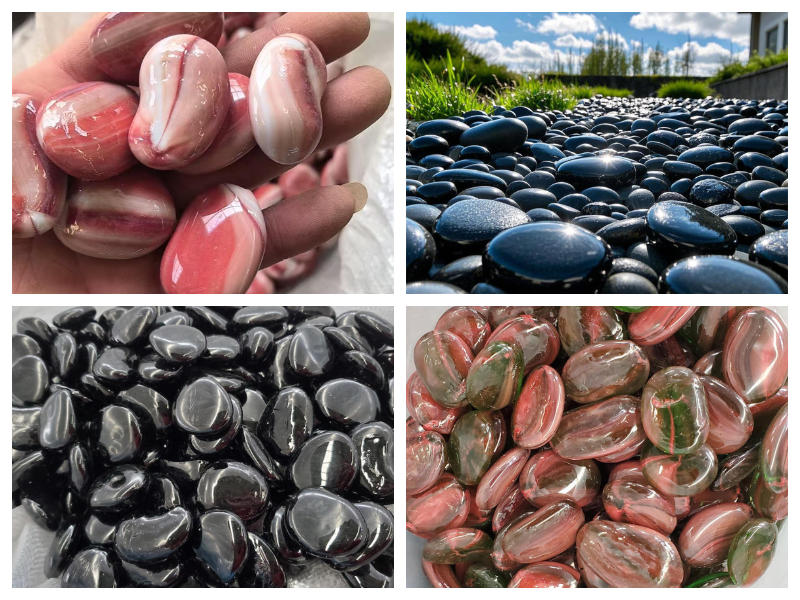 Flamingo Glass Pebbles – A Unique Decorative Touch - Decorative Pebbles ...